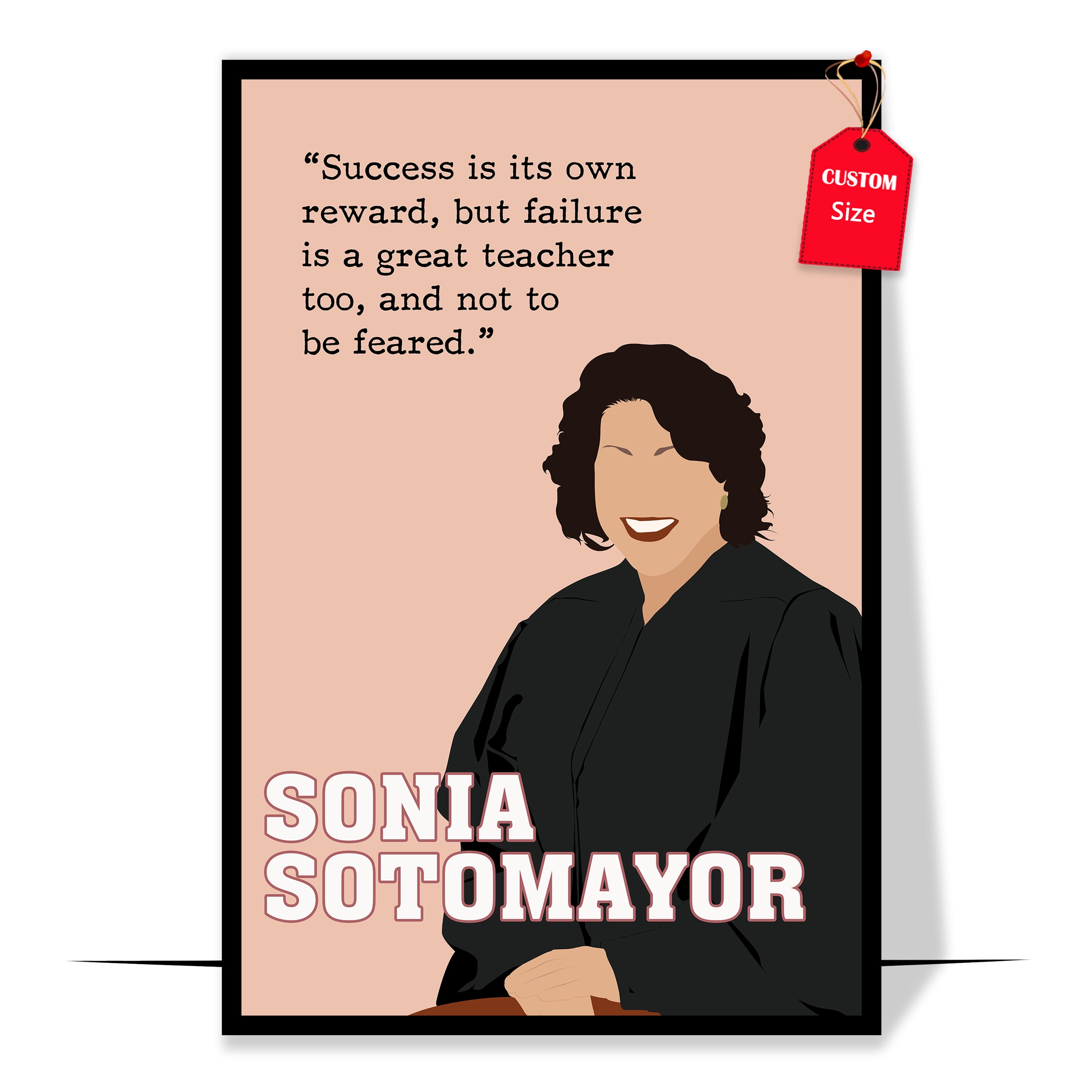 LOLUIS Inspirational Quotes Wall Art, Hispanic Leaders Art Print Decor ...