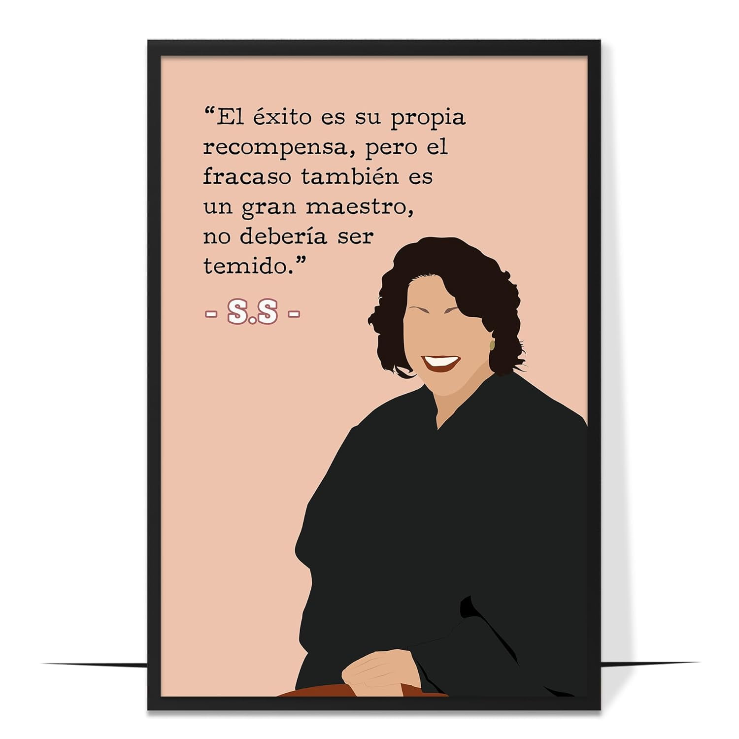 LOLUIS Inspirational Quotes Wall Art, Hispanic Leaders Art Print Decor ...