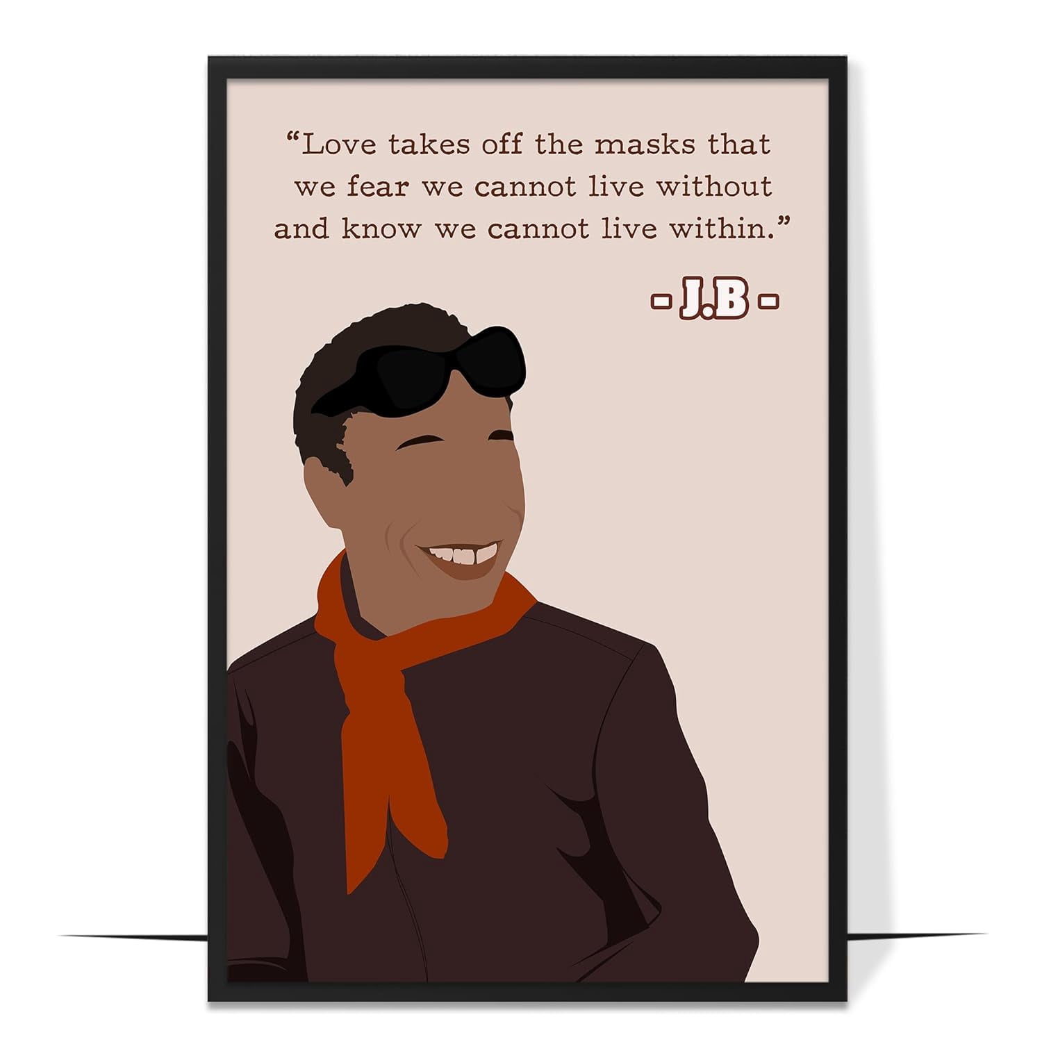 LOLUIS Inspirational Quotes Wall Art, Motivational Pride Decorations ...