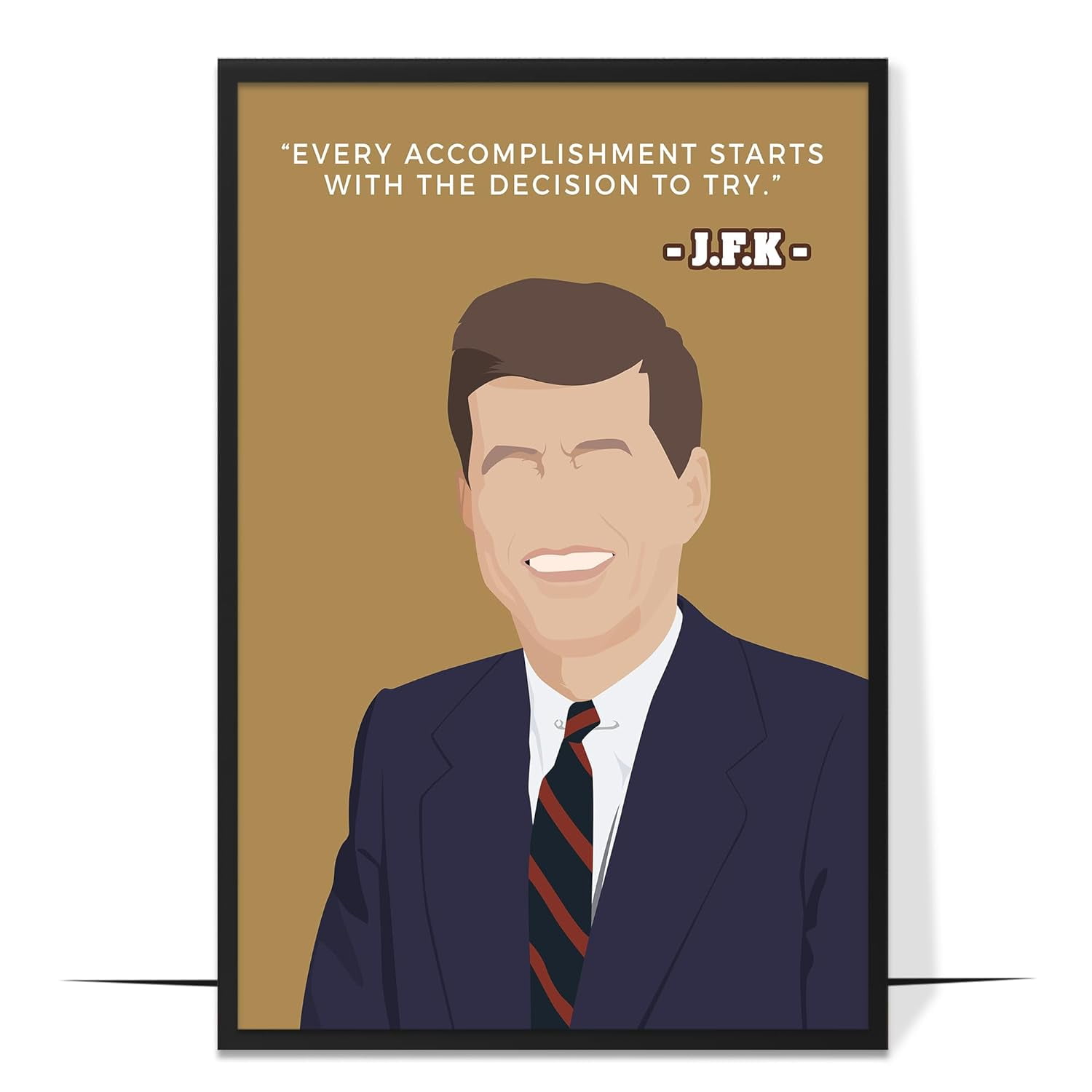 LOLUIS Motivational Quotes Wall Art, Inspirational History Presidents ...