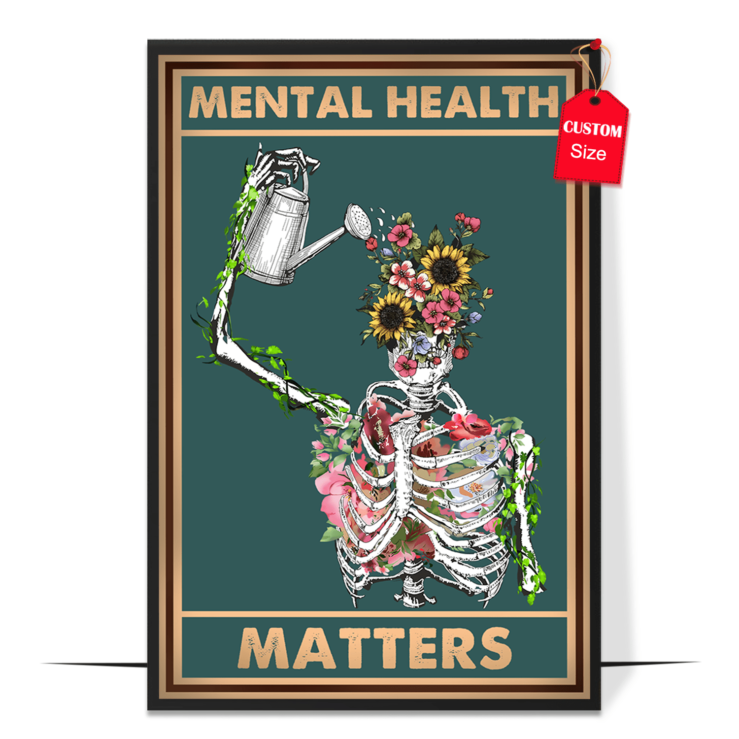 LOLUIS Mental Health Matters Poster, Vintage Mental Health Awareness ...