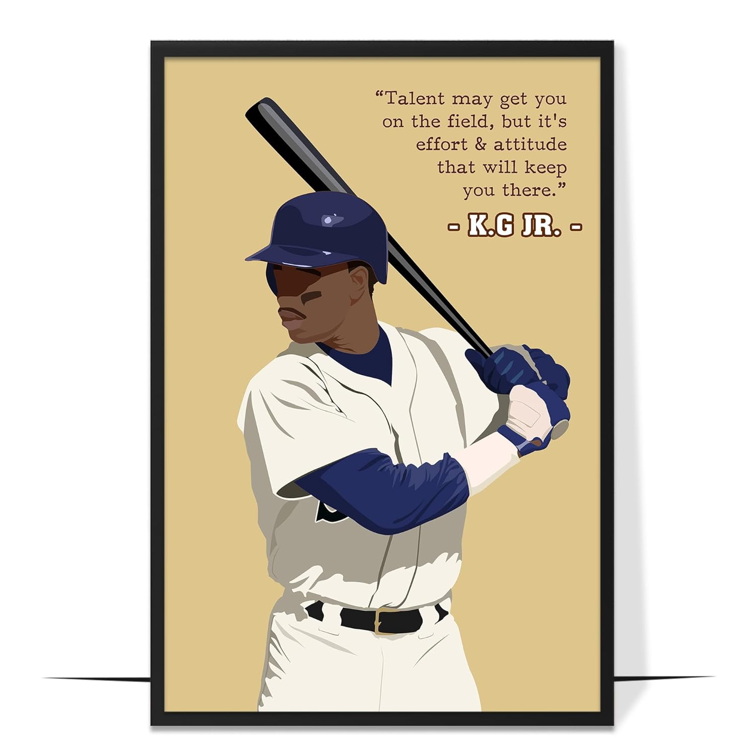 LOLUIS Motivational Wall Art, Sport Inspiring Quotes Art Print Decor ...
