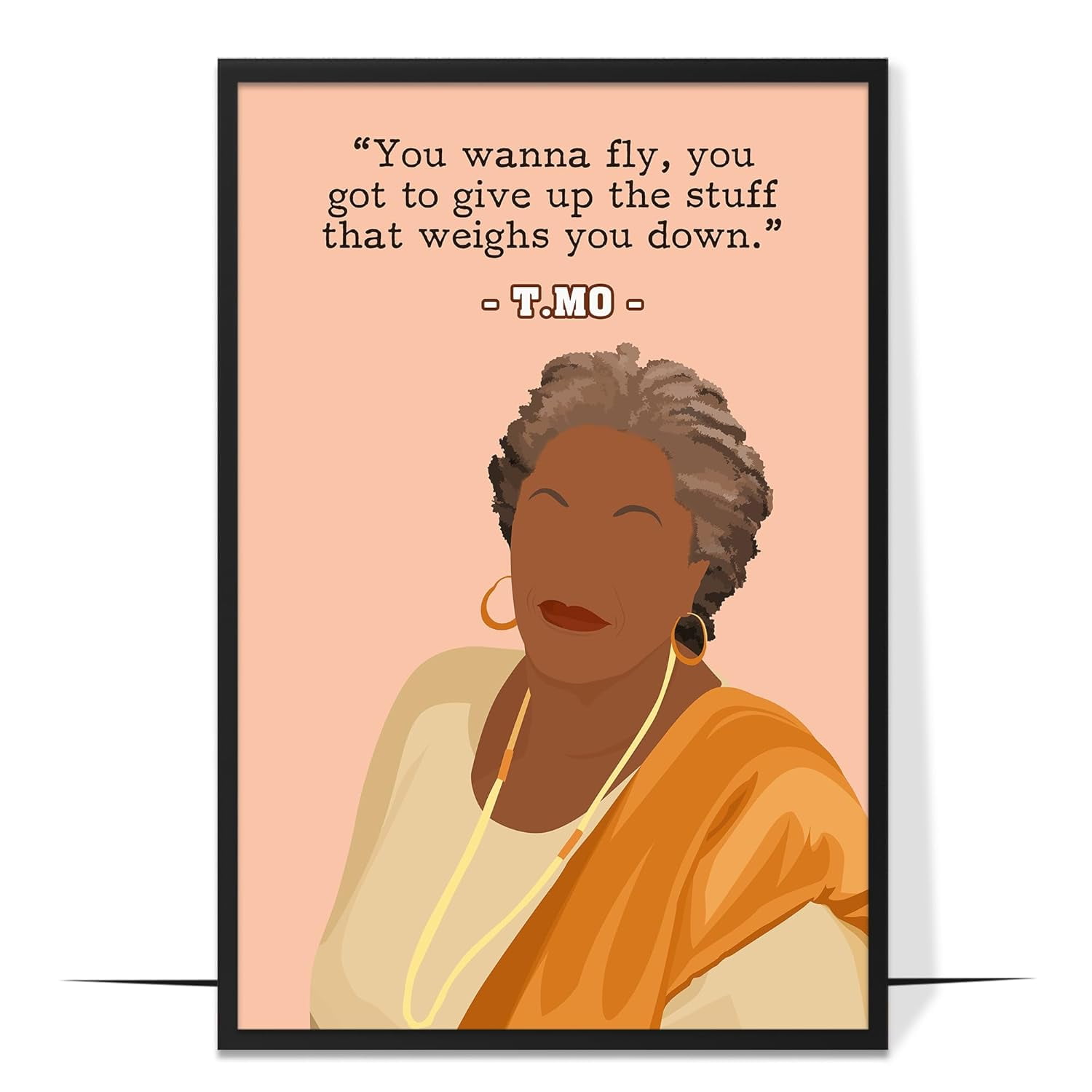 LOLUIS Inspirational Quotes Wall Art, Motivational Famous Authors ...