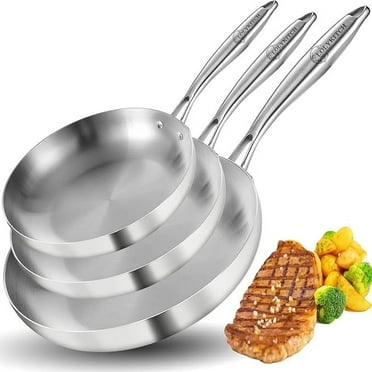 Koch Systeme CS 10 Inch Tri-Ply Stainless Steel etched Frying Pan ...