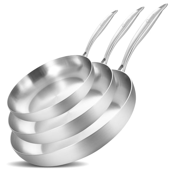 Titancore Titanium Hammered Pan Pro, Pure Titaniums Frying Pan ...