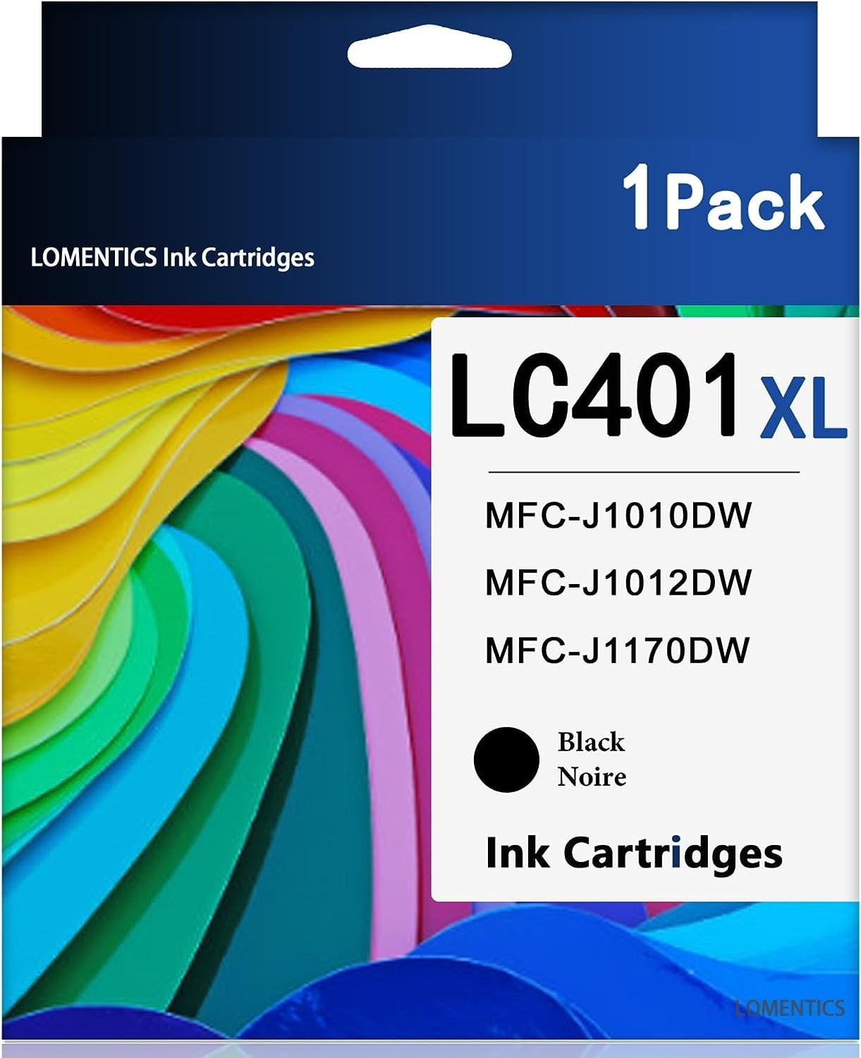 LOMENTICS LC401 High-Yield Black Ink Cartridge (1-Pack) - Compatible ...