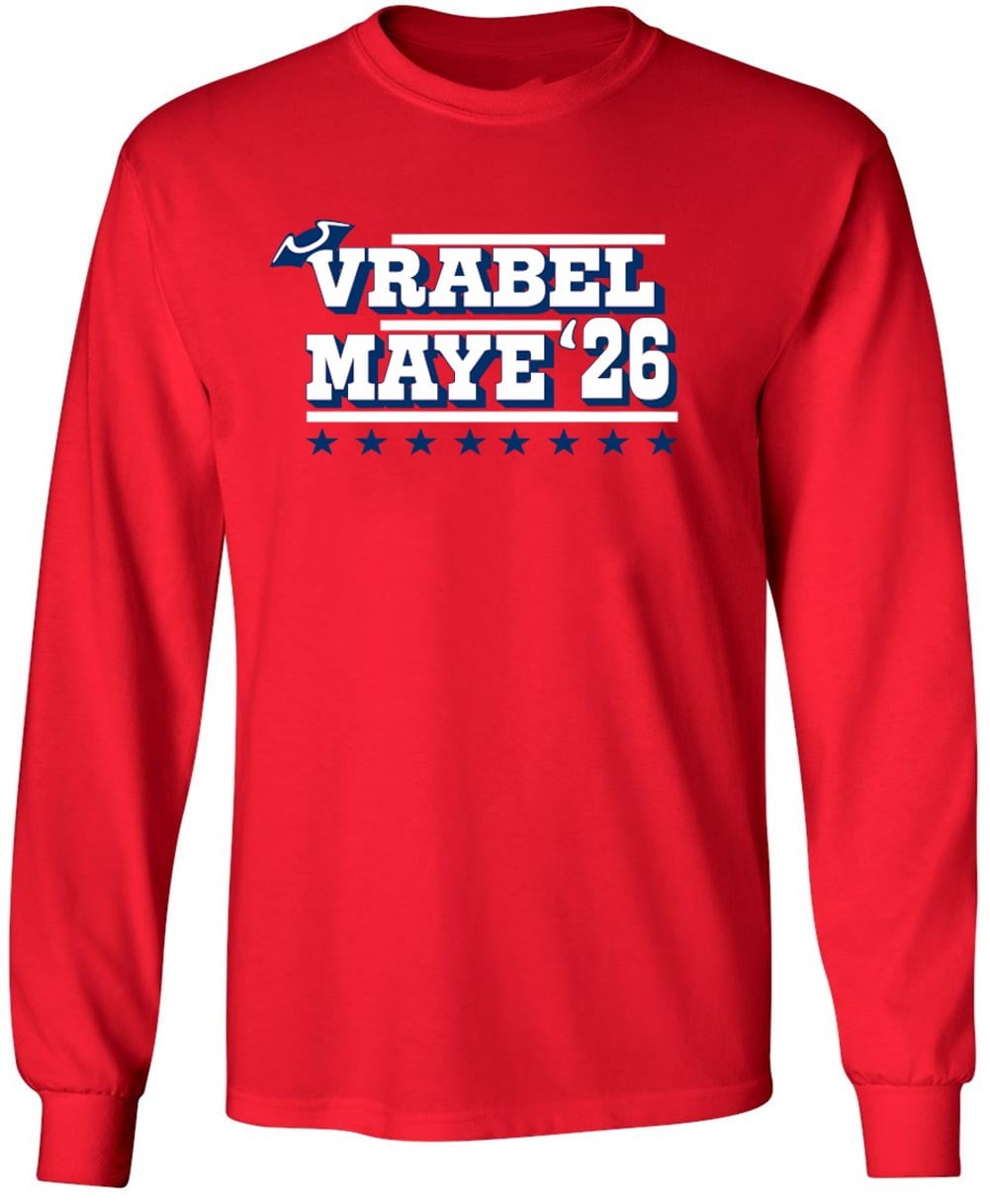 LONG SLEEVE Drake Maye Mike Vrabel 2026 New England Shirt T-Shirt ...