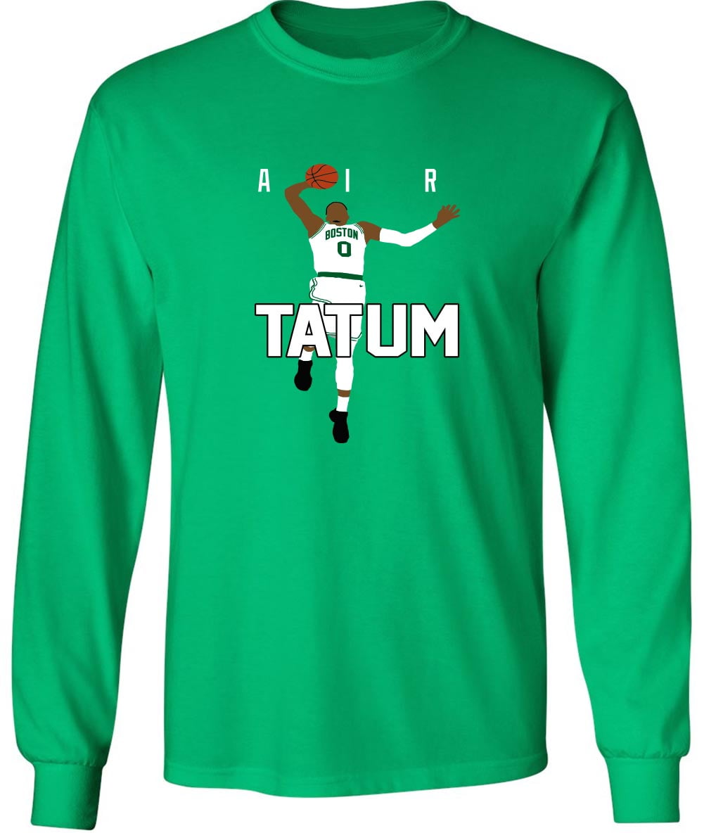 LONG SLEEVE Green Jayson Tatum Celtics AIR Shirt T-Shirt - Walmart.com