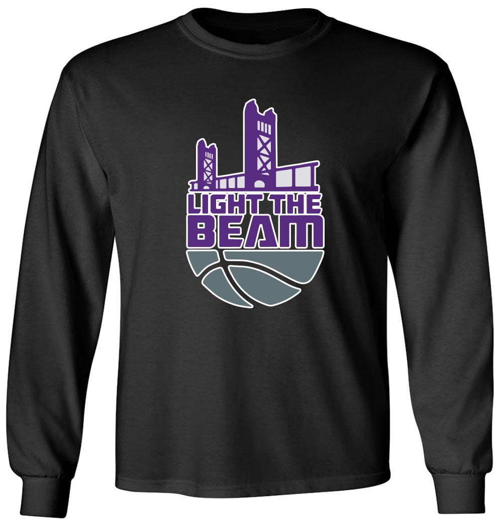 LONG SLEEVE Kings Light The Beam Shirt T-Shirt - Walmart.com