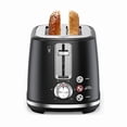 LONGDEEM 2 Slice Toaster - 6 Settings, Extra Wide Slots, High Lift ...