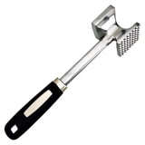 LONGHEXINA Meat Mallet, Dual-Sided Tenderizer Hammer, Stainless Steel ...