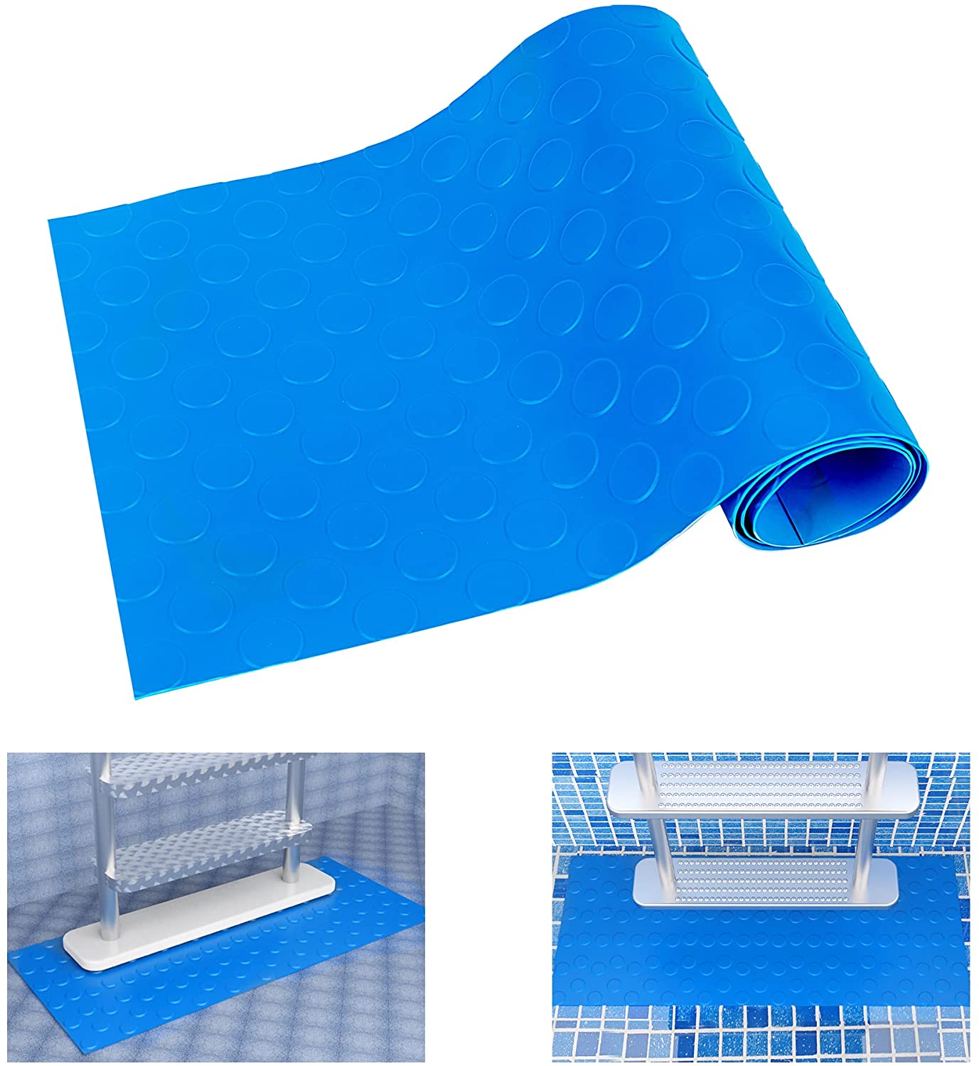 Blue Torrent Standard Step Mat for Swimming Pools, 9" x 24" - Walmart.com
