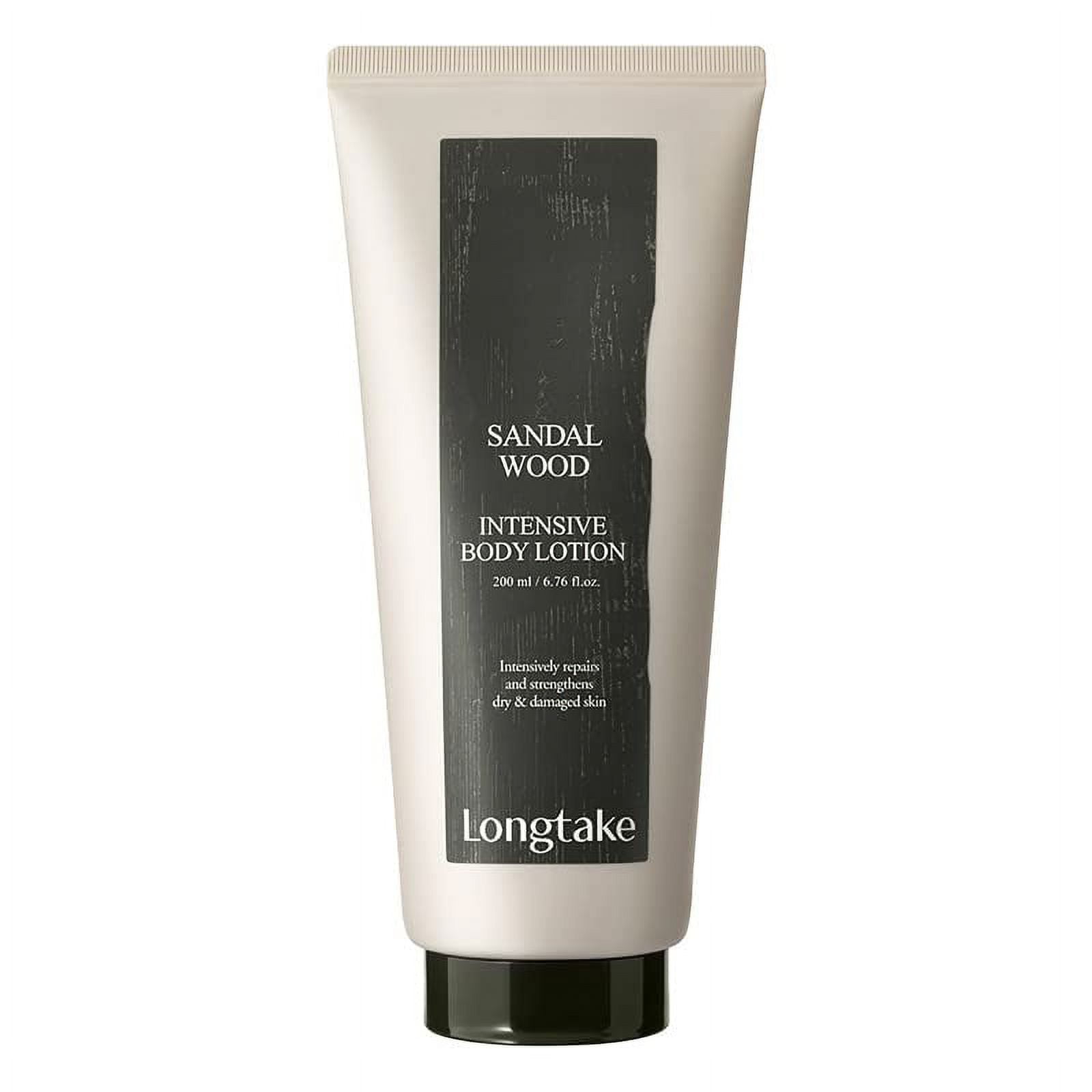 LONGTAKE Sandalwood Intensive Perfume Body Lotion 6.76 Fl OzㅣSoothing protectionㅣStrengthening ...