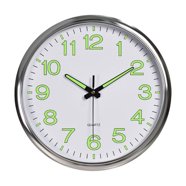 Mainstays 15.5" Black Round Indoor Analog Wall Clock - Walmart.com