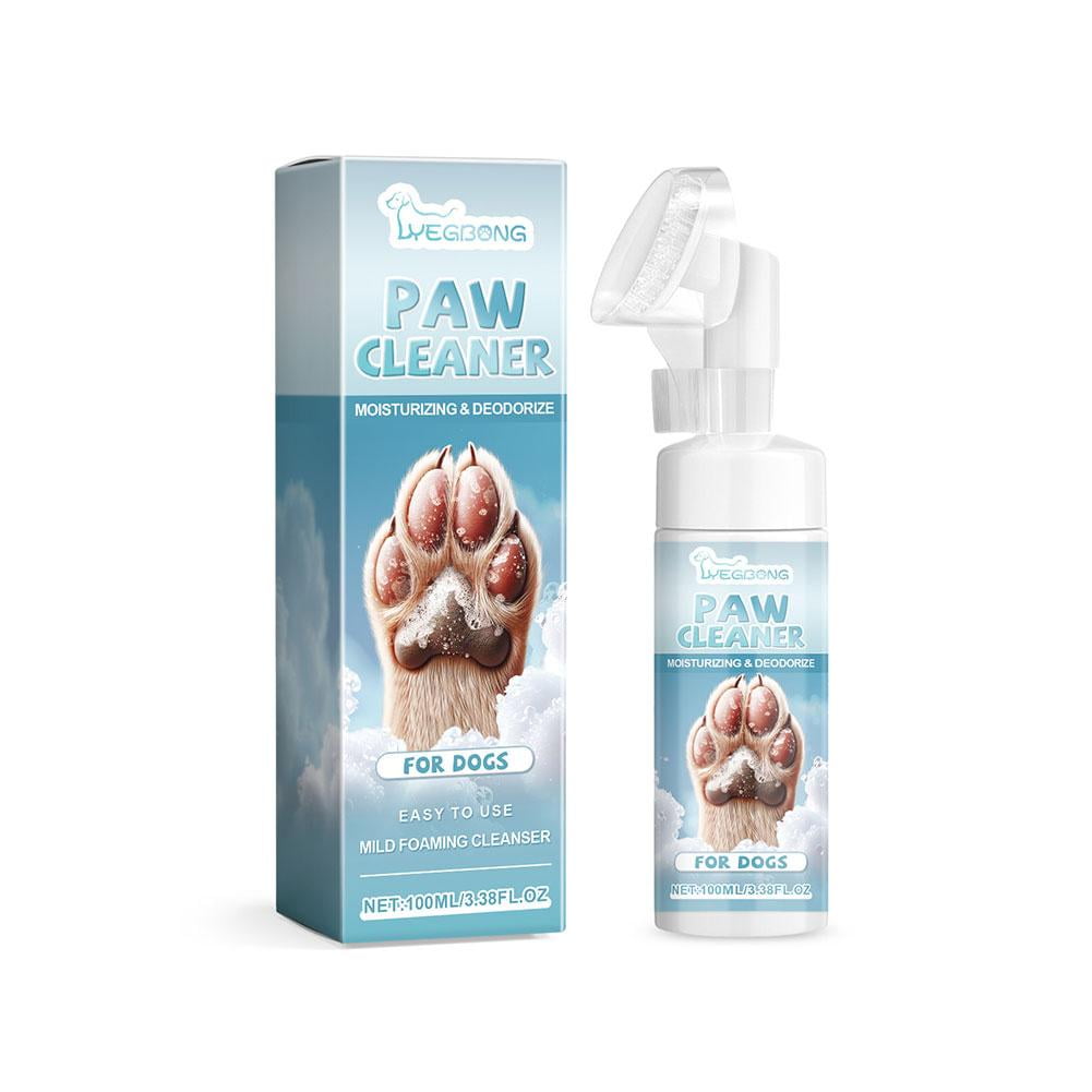 LONPUN Pet Foot Cleaner Foam Dog Cat Feet Cleaner Rinse-free Puppy Paw ...