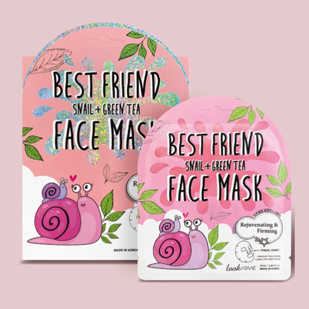 Kproduct4U Face Mask, Rejuvenating and Firming, Tencel Sheets, Snail ...