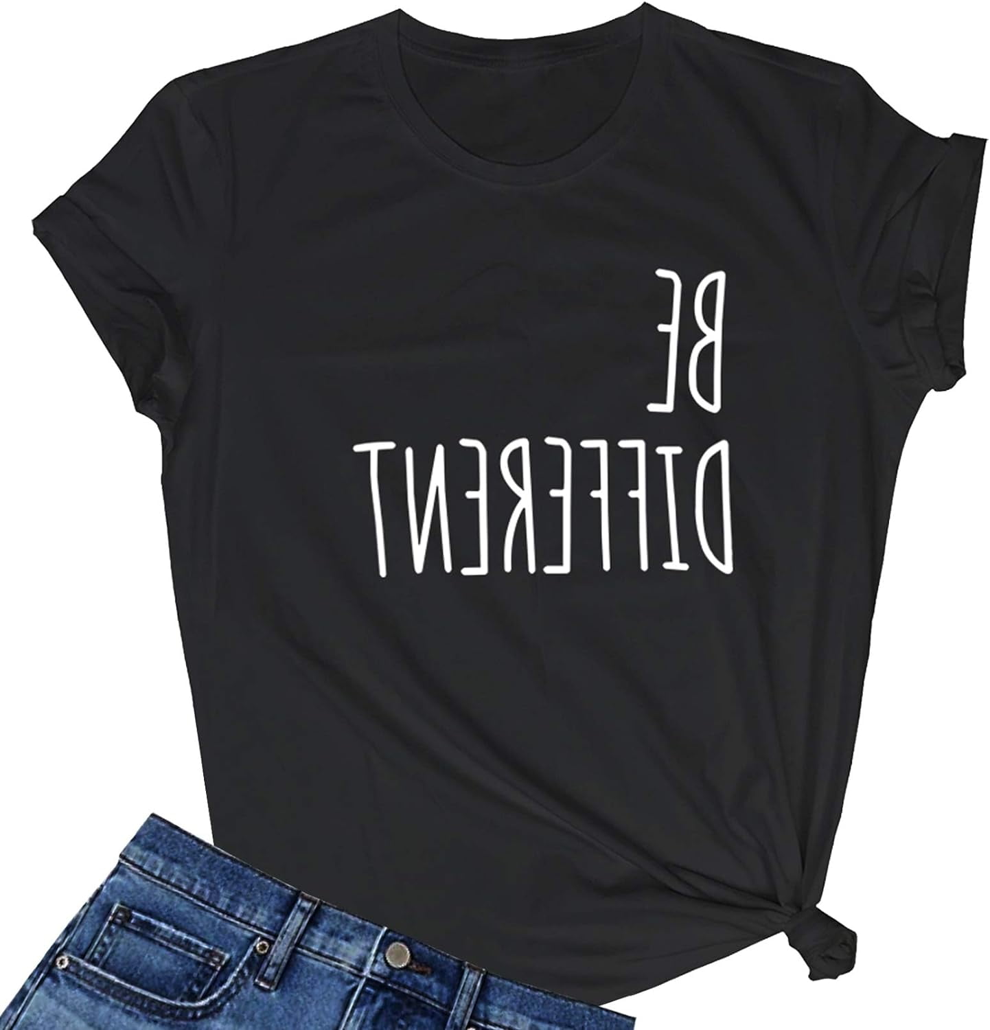 LOOKFACE Women's Cute T Shirt Junior Tops Teen Girls Graphic Tees ...