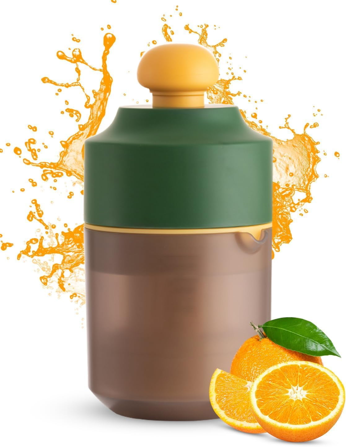 LOOKMINT Manual Citrus Juicer with Dual Mode Design Portable Juice ...