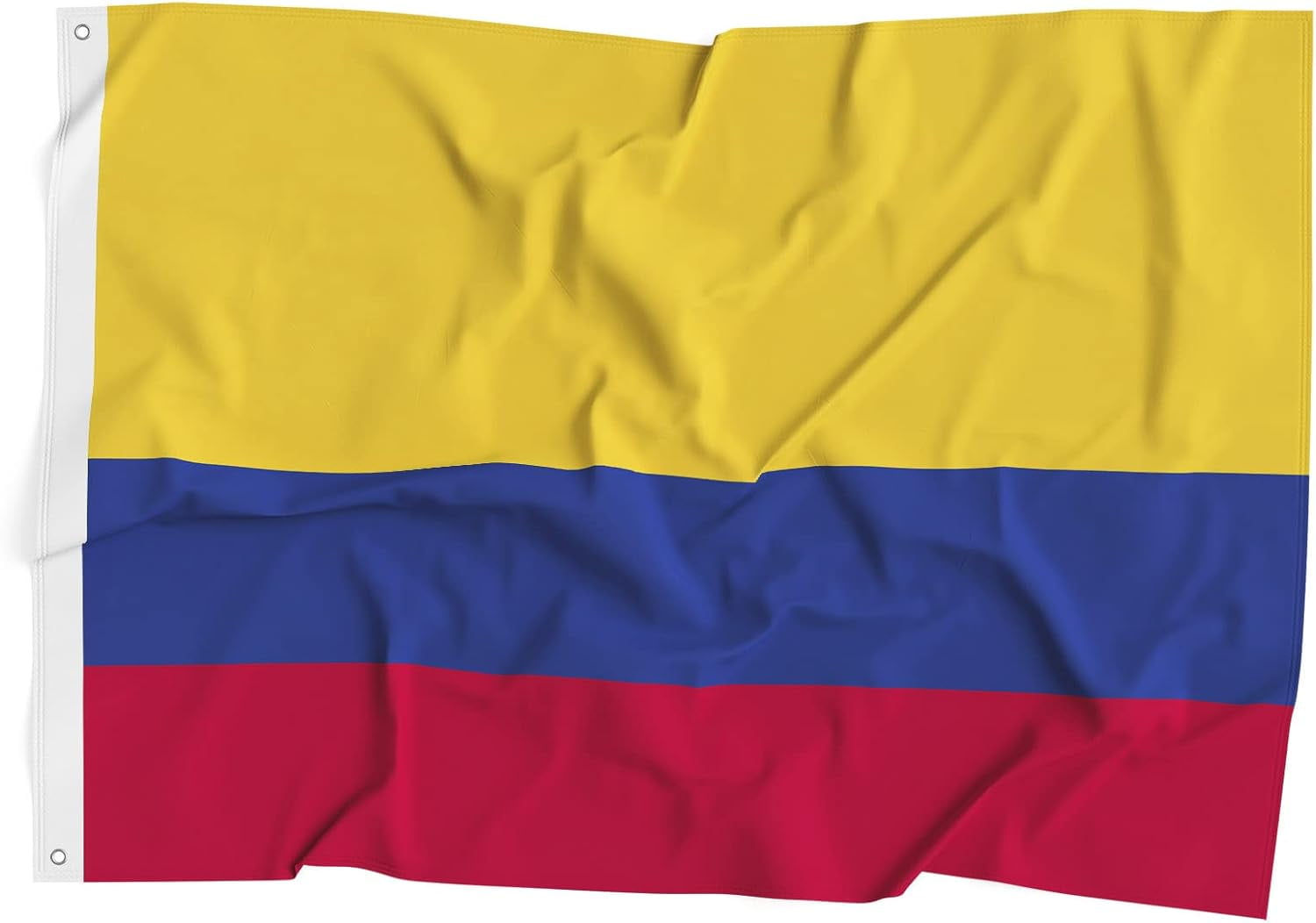 LOOKSEVEN Colombian National Flag - Durable Polyester Fiber, 3x5 Feet ...
