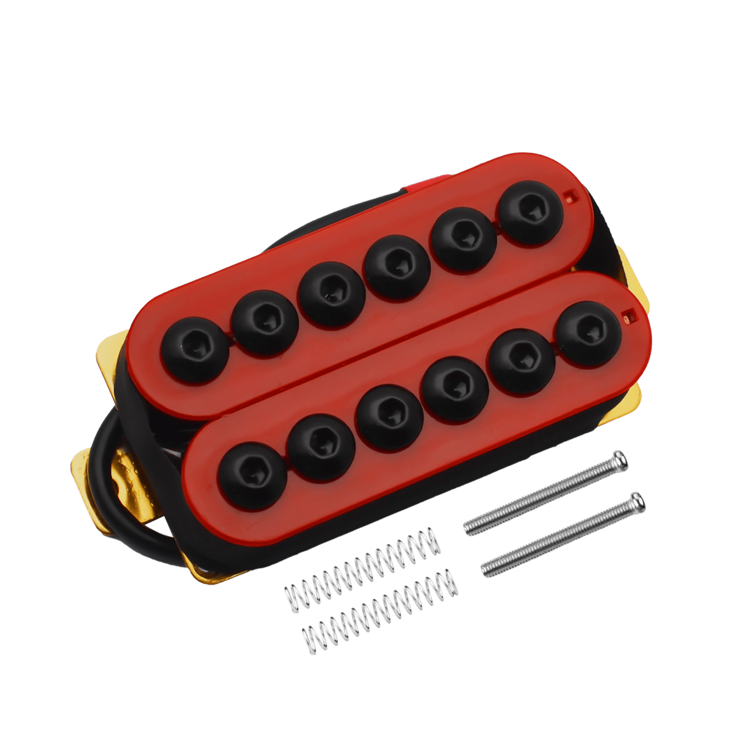 LOOKSEVEN Electric Guitar Pickups Double Dual Coil Humbucker Ceramic ...