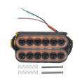 LOOKSEVEN Electric Guitar Pickups Double Dual Coil Humbucker Ceramic ...