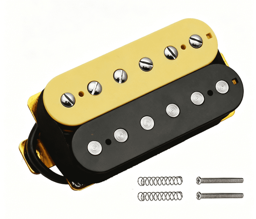 LOOKSEVEN Guitar Passive Alnico 2 Magnet Neck & Bridge 50mm 52mm ...