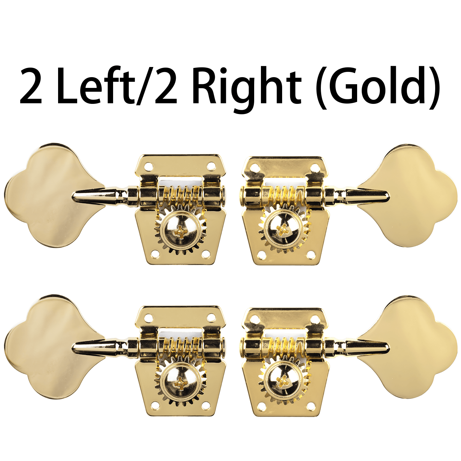 LOOKSEVEN Heavy Duty Bass Vintage Open Machine Heads - 1:25 Ratio Gear ...