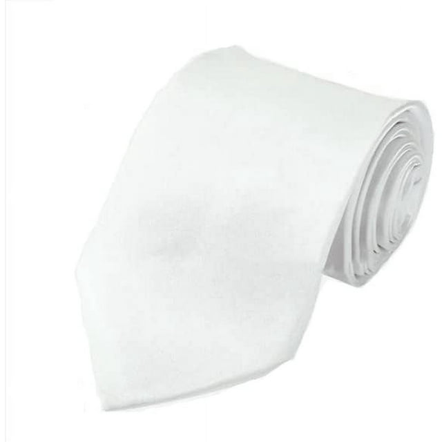 LOOKSEVEN Solid Color Ties for Men Pure Color Satin Neckties Mens Ties ...