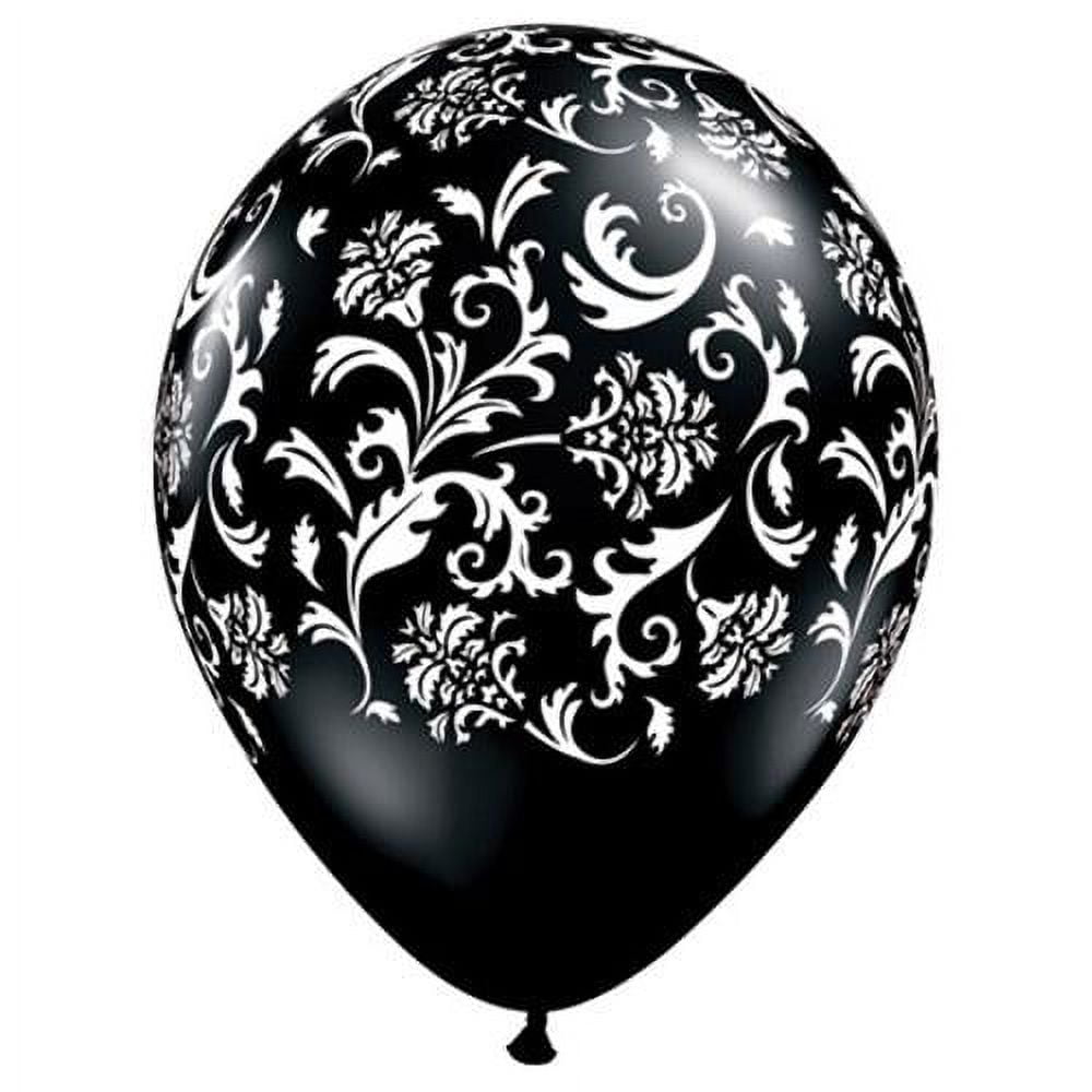 LOONBALLOON Bachelorette Balloons, 11″ DAMASK PRINT - Walmart.com