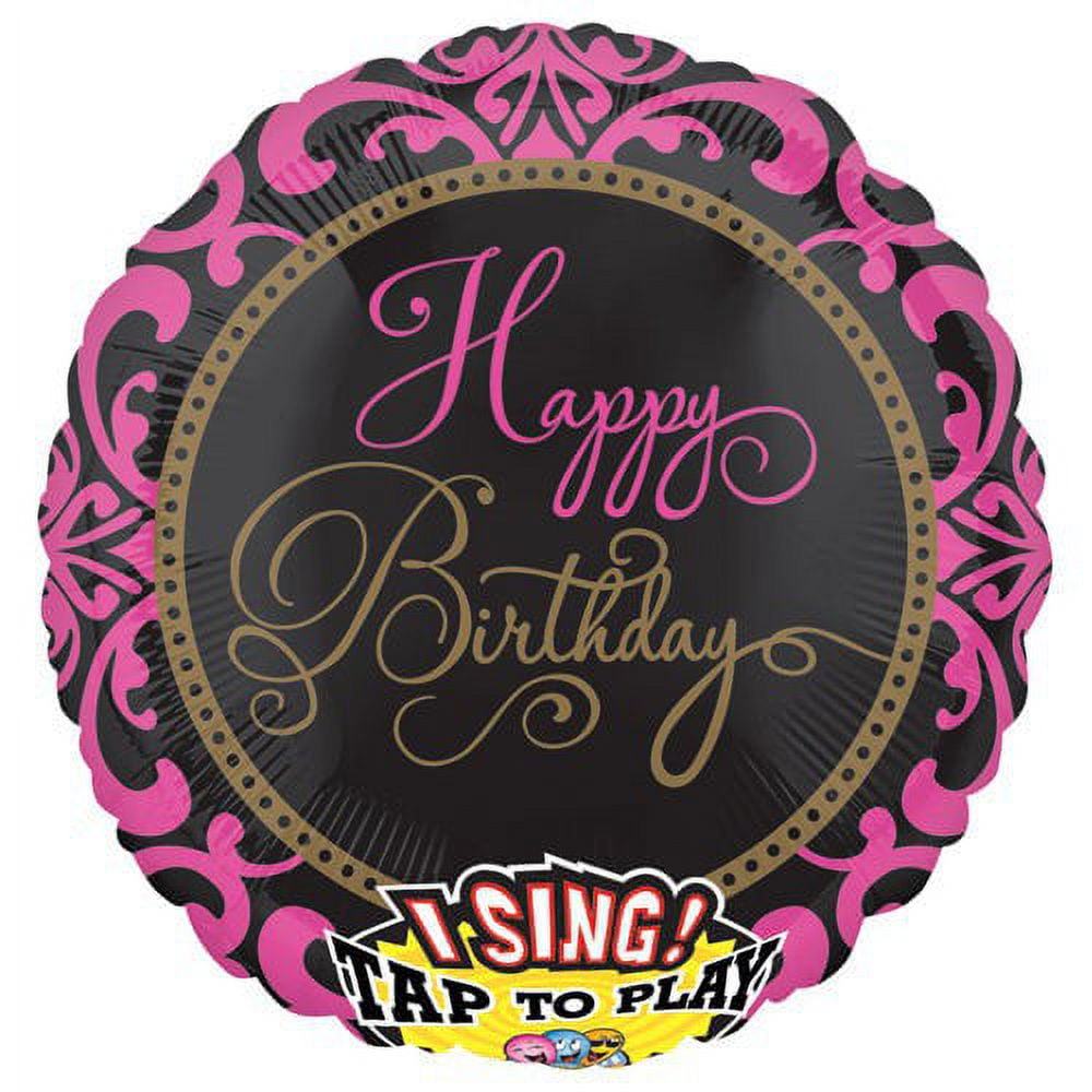 LOONBALLOON Colorful Singing Balloons for Birthdays - Walmart.com