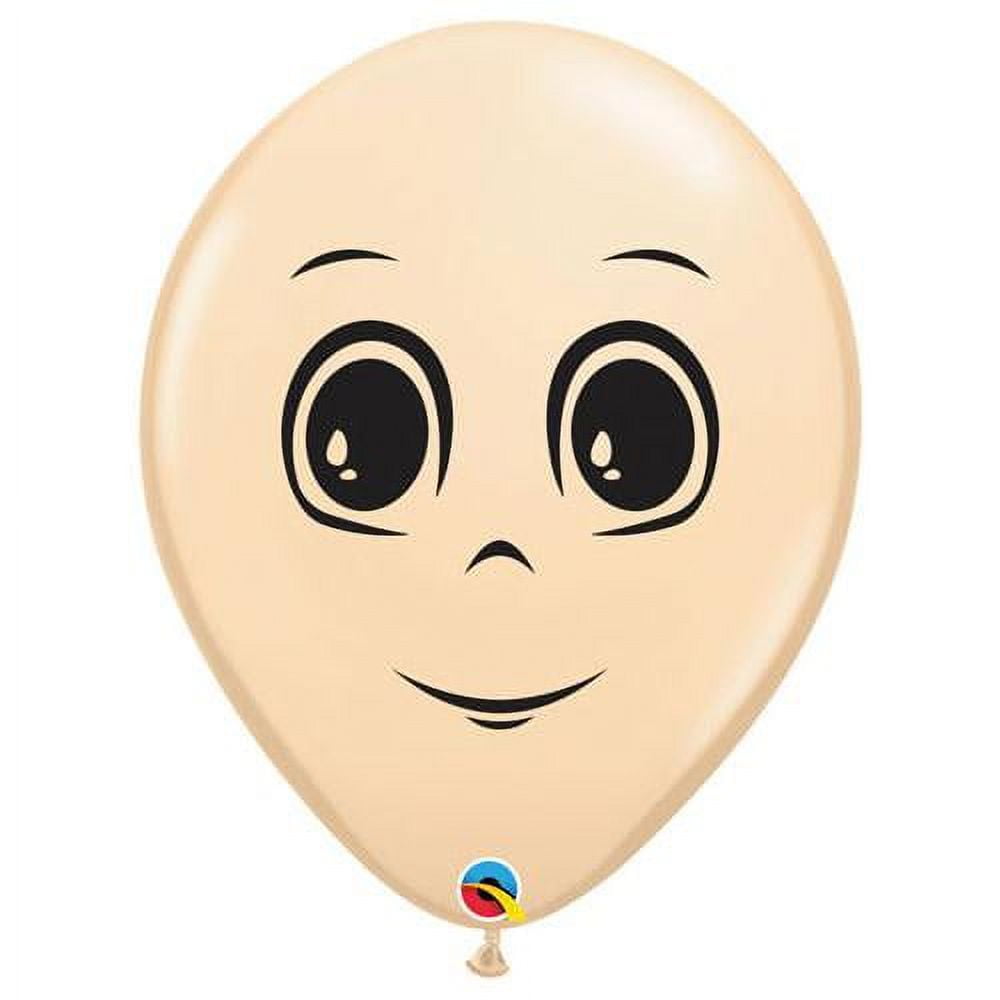 LOONBALLOON Face - Eyes Balloons, 16″ MASCULINE FACE - BLUSH - Walmart.com