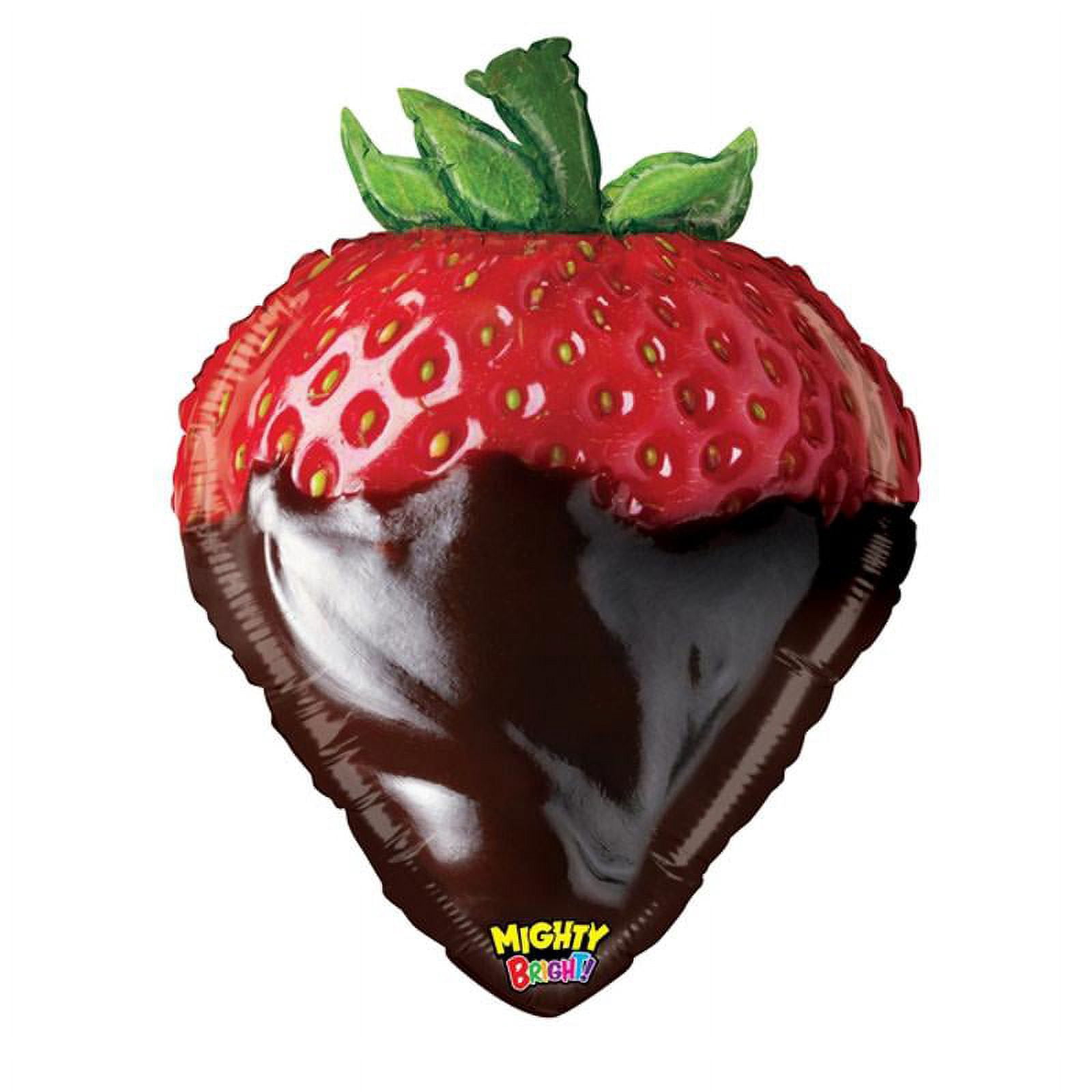 LOONBALLOON Food Balloons, 26″ MIGHTY CHOCOLATE STRAWBERRY - Walmart.com