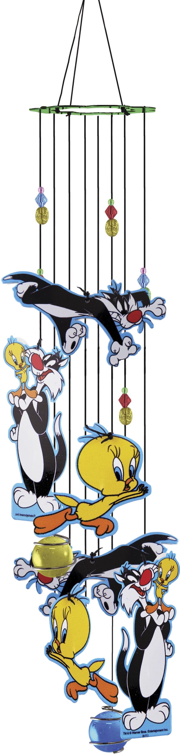 LOONEY TUNES METAL WIND CHIME - Walmart.com