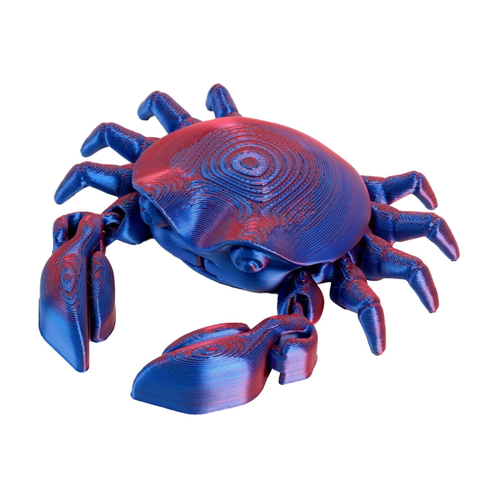 LOONLAI 3D Printed Crab, Joint Model, Flexible Joint Animal, Seafood ...