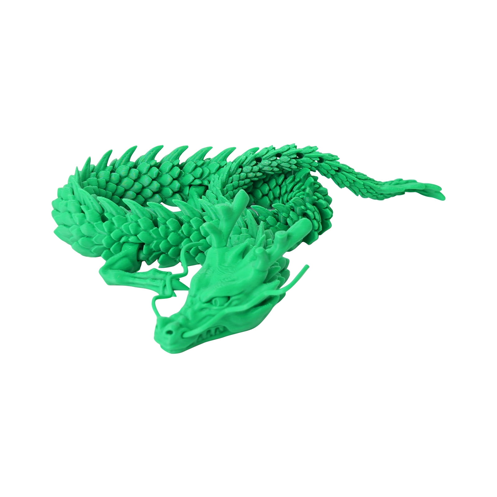 LOONLAI 3D Printed Dragon, 60cm Long Chinese Dragon, Movable Dragon Toy ...