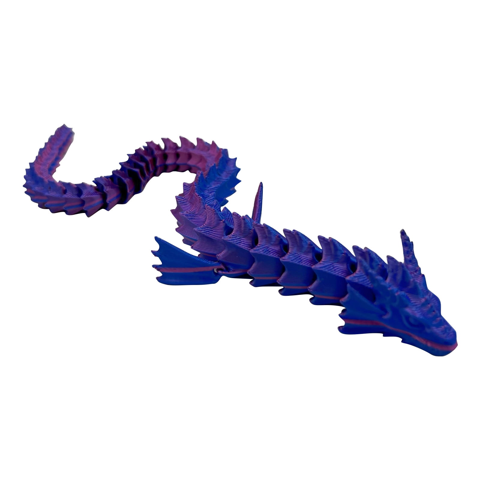 LOONLAI 3D Printed Dragon Toy, Foldable 3D Printed Dragon Toy, Flexible ...