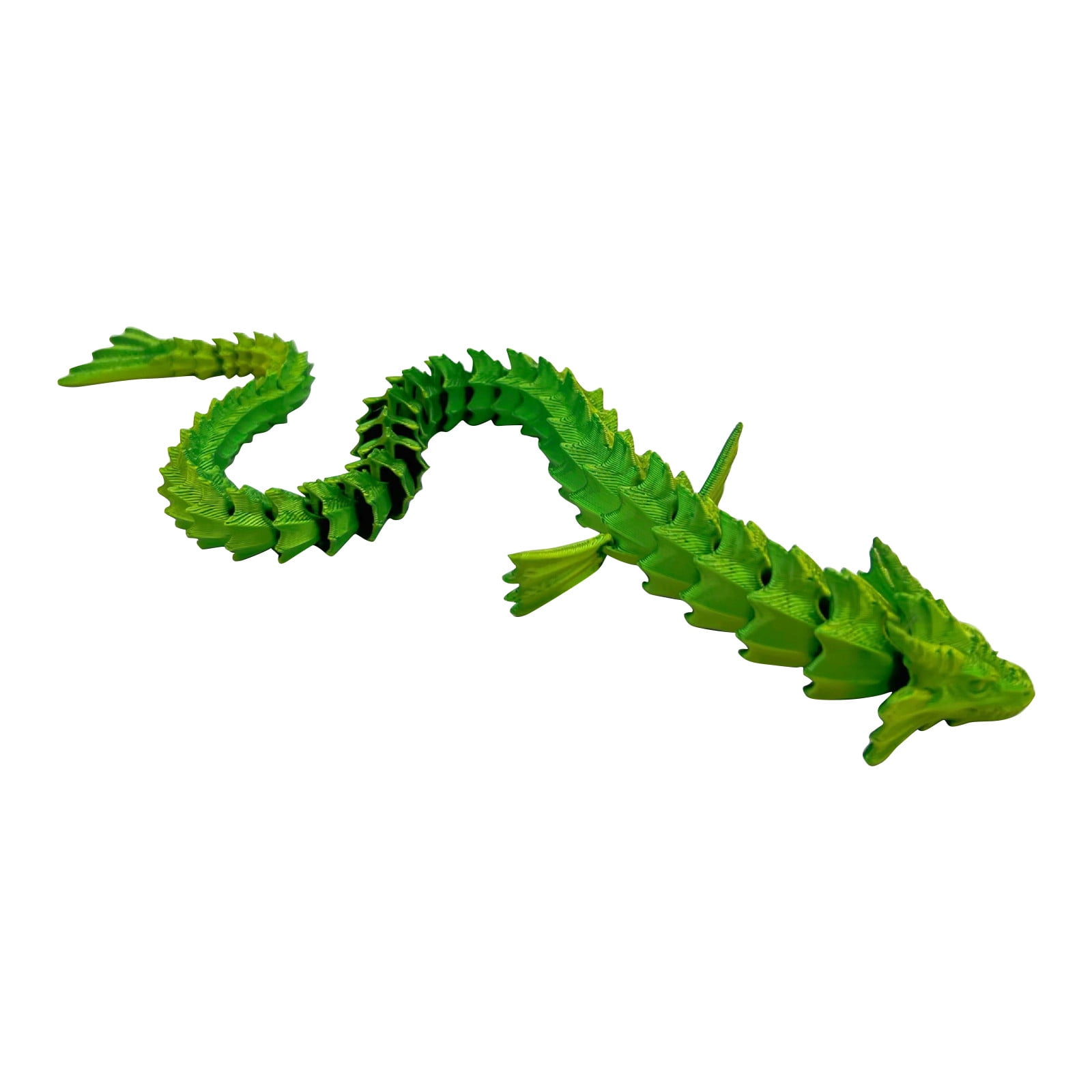 LOONLAI 3D Printed Dragon Toy, Foldable 3D Printed Dragon Toy, Flexible ...