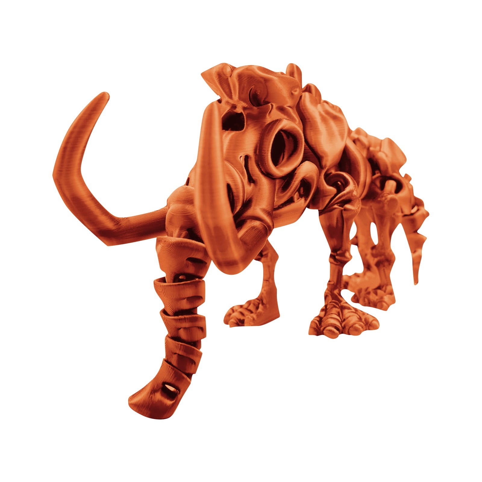 LOONLAI 3D Printed Elephant Model,Articulated Models,Flexible Joint ...