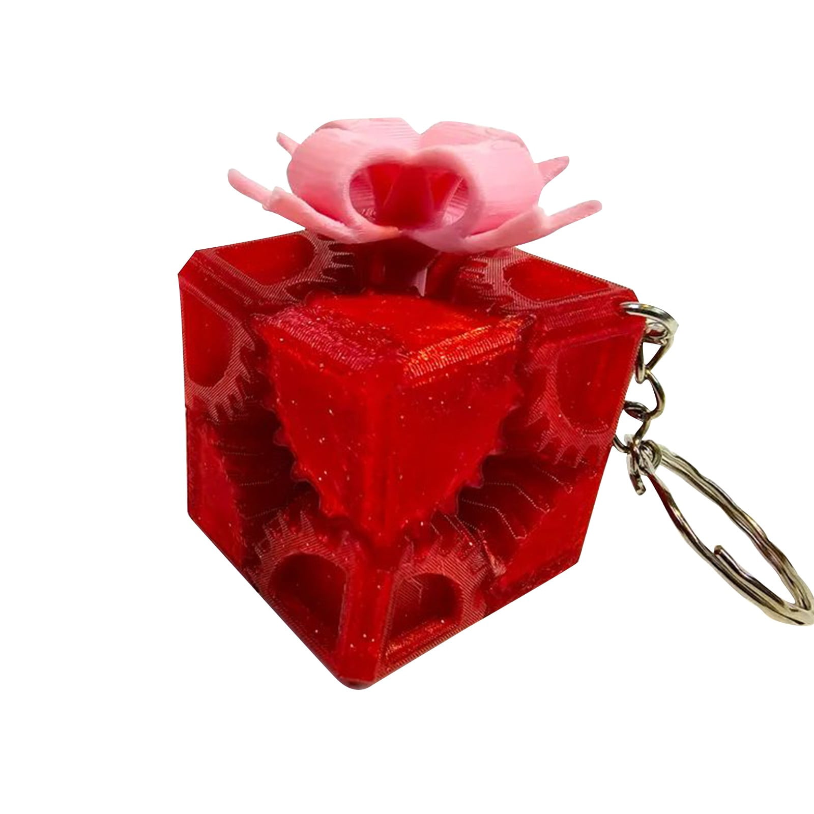 LOONLAI 3D Printed Gift Box, Fun Decompression Toys, Fun Keychains ...