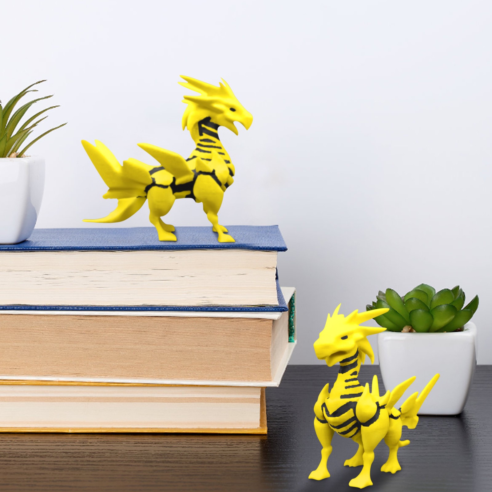 LOONLAI 3D Printed Movable Joint Evil Dragon Model Toy - Walmart.com