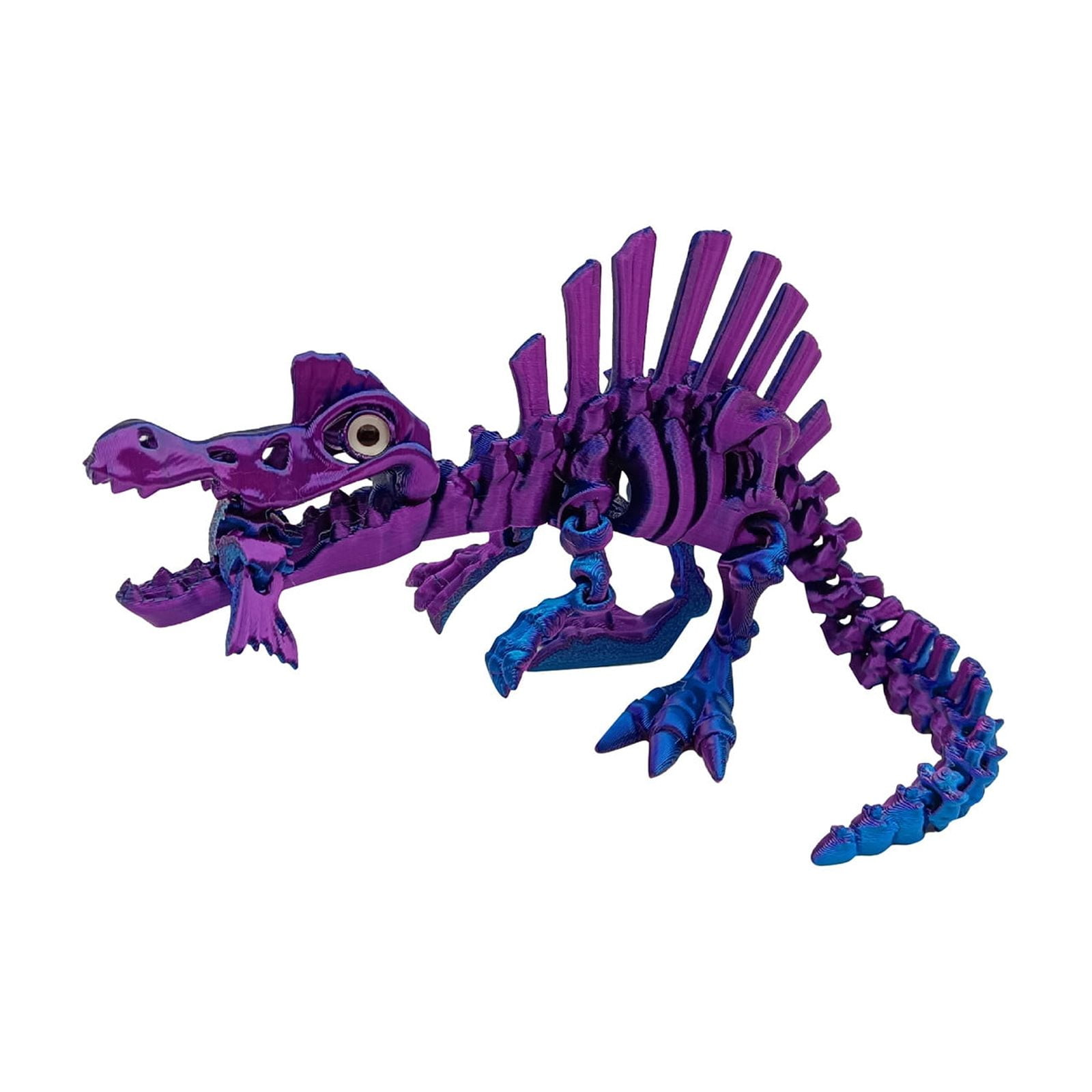 LOONLAI 3D Printed Movable Spinosaurus Skeleton Toy, Spinosaurus ...
