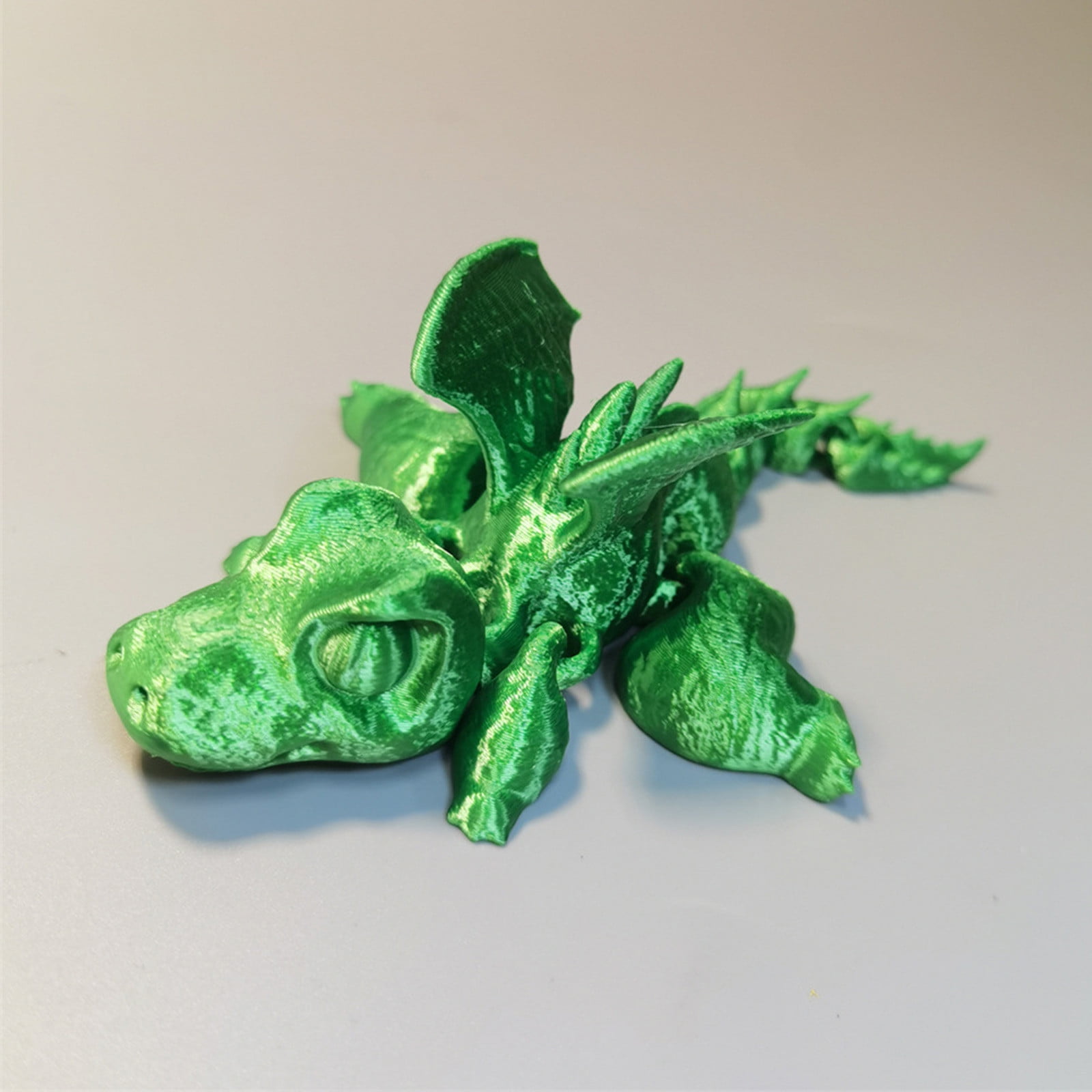 LOONLAI 3D Printed Movable Toy,3D Printed Dragon Fidget Toy Home Office ...
