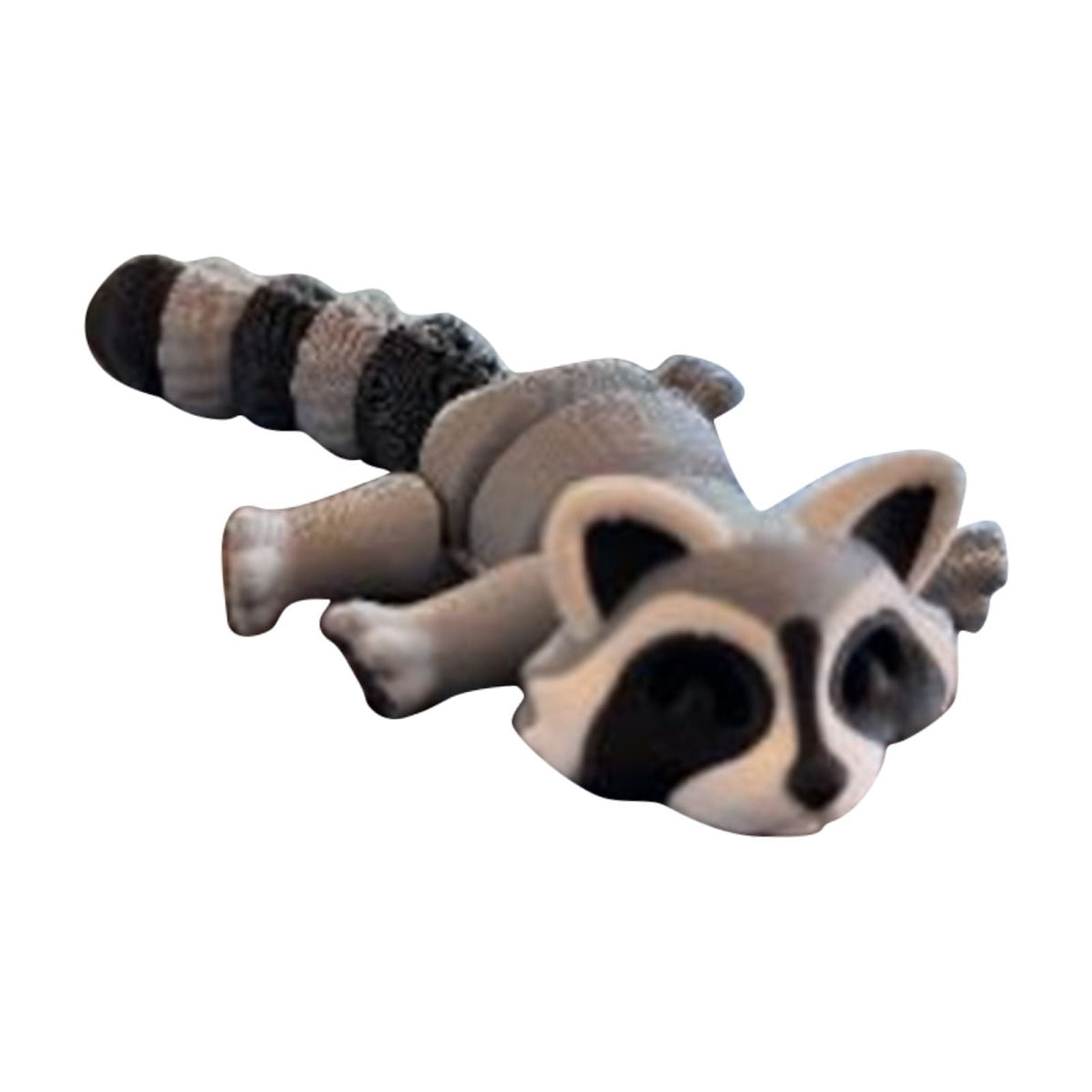 LOONLAI 3D Printed Raccoon, Articulated Model, Flexible Animal Figurine ...