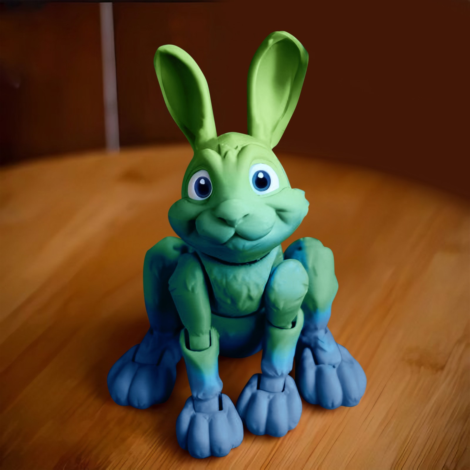 LOONLAI Flexibabies Cute Mini Bunny Rabbit Fully Articulated 3d Printed ...