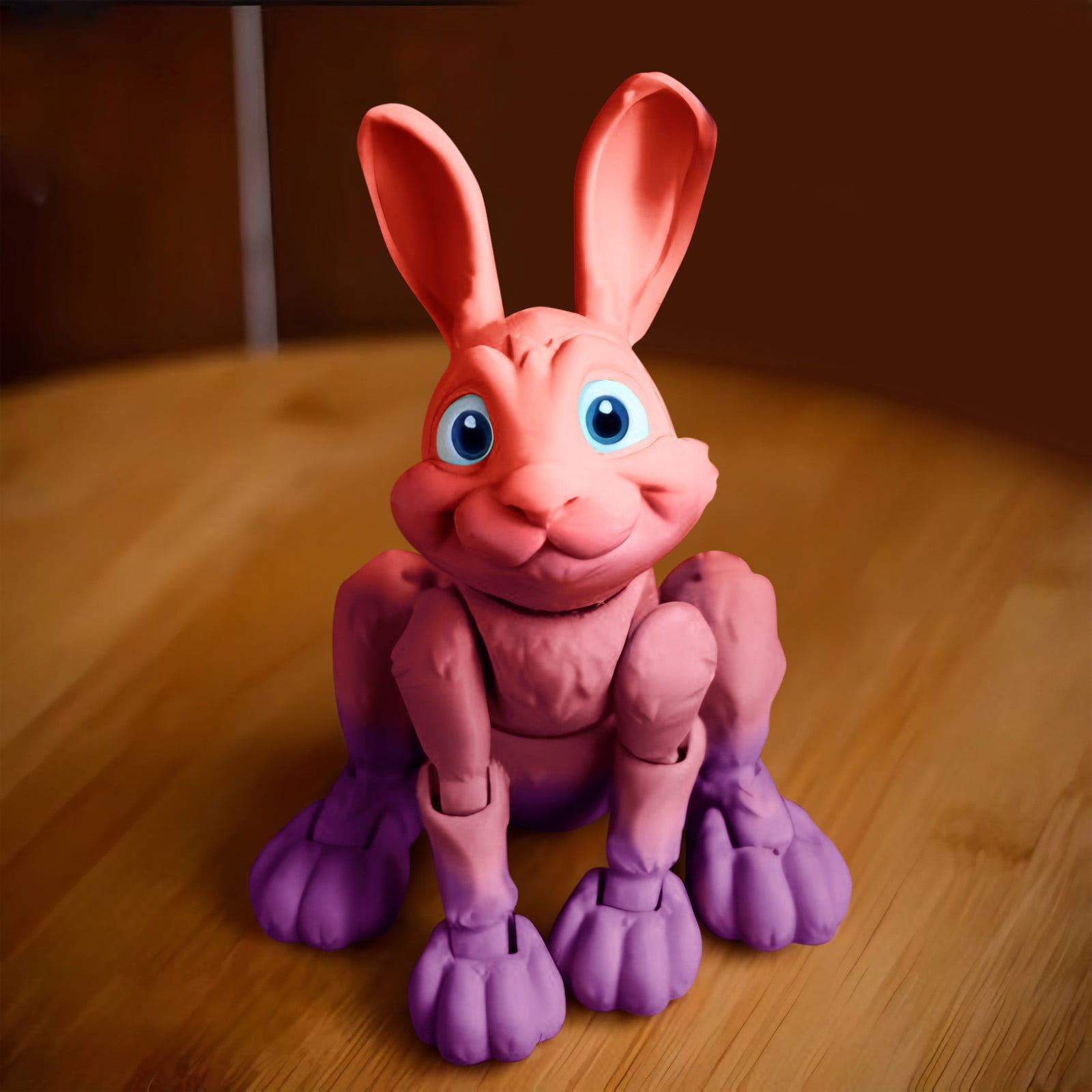 LOONLAI Flexibabies Cute Mini Bunny Rabbit Fully Articulated 3d Printed ...