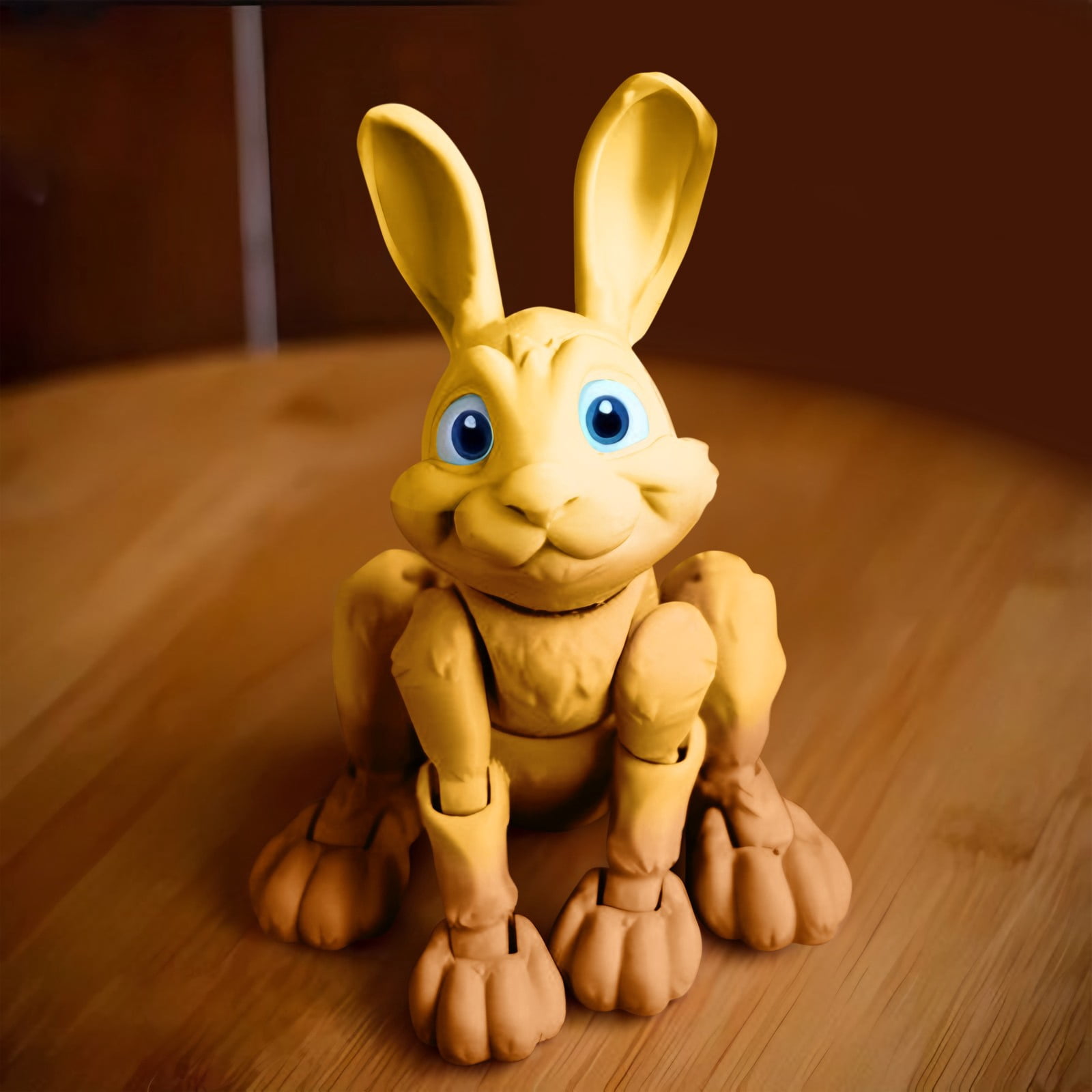 LOONLAI Flexibabies Cute Mini Bunny Rabbit Fully Articulated 3d Printed ...