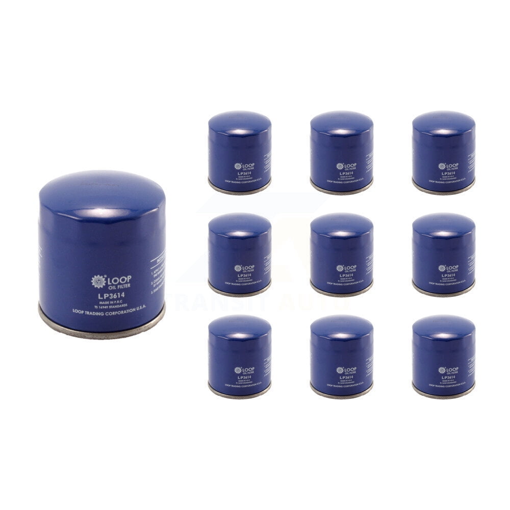 LOOP Engine Oil Filter (10 Pack) for Car Ford Escape Toyota Mazda ...