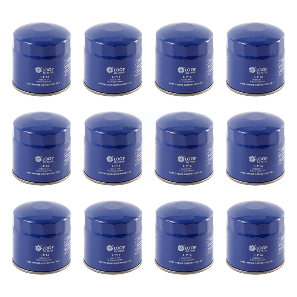 LOOP Engine Oil Filter (12 Pack) for Car Dodge Jeep Ram 1500 Chrysler ...