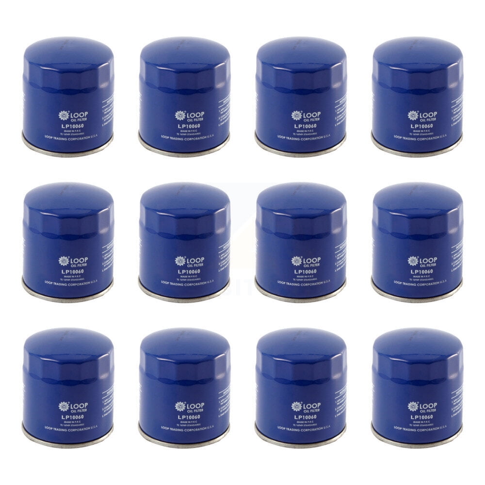LOOP Engine Oil Filter (12 Pack) for Car Ram Jeep 1500 Chevrolet Dodge ...