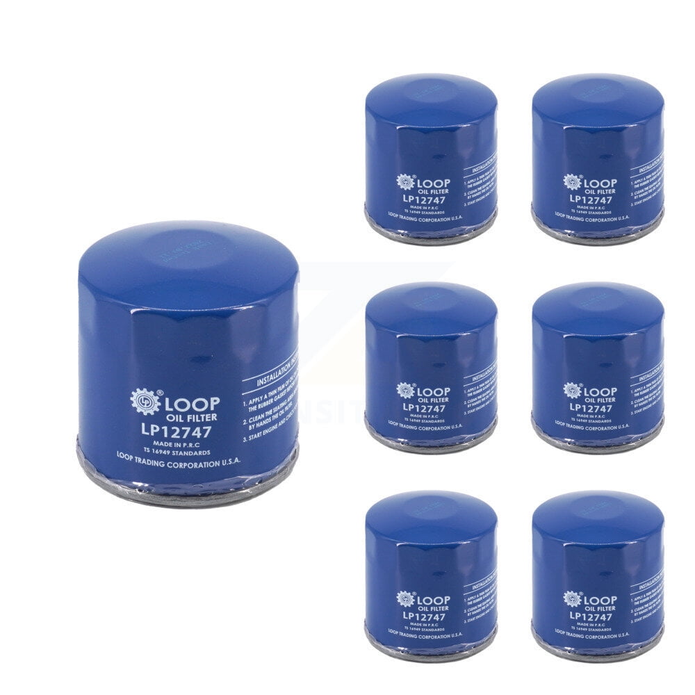 LOP Engine Oil Filter - High Efficiency for GMC Chevrolet Silverado ...